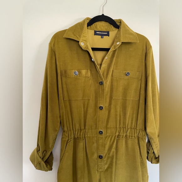 Vanessa Seward | Pants & Jumpsuits | Venessa Seward Tall Corduroy Green ...